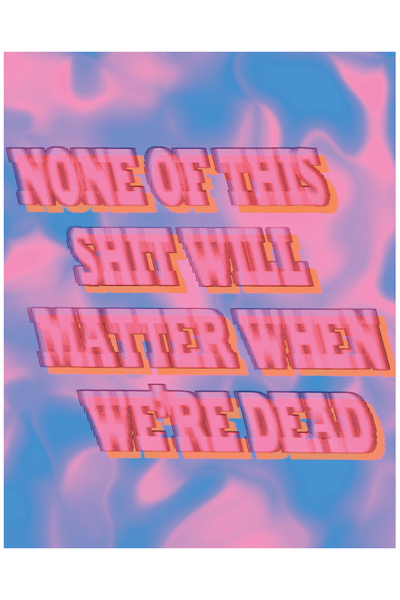 WHEN WERE DEAD POSTER – PosterFi