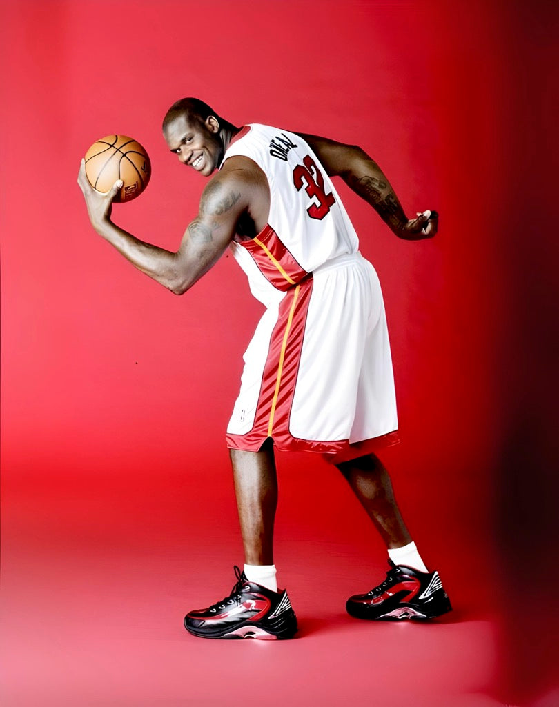 RED HEAT SHAQ POSTER – PosterFi