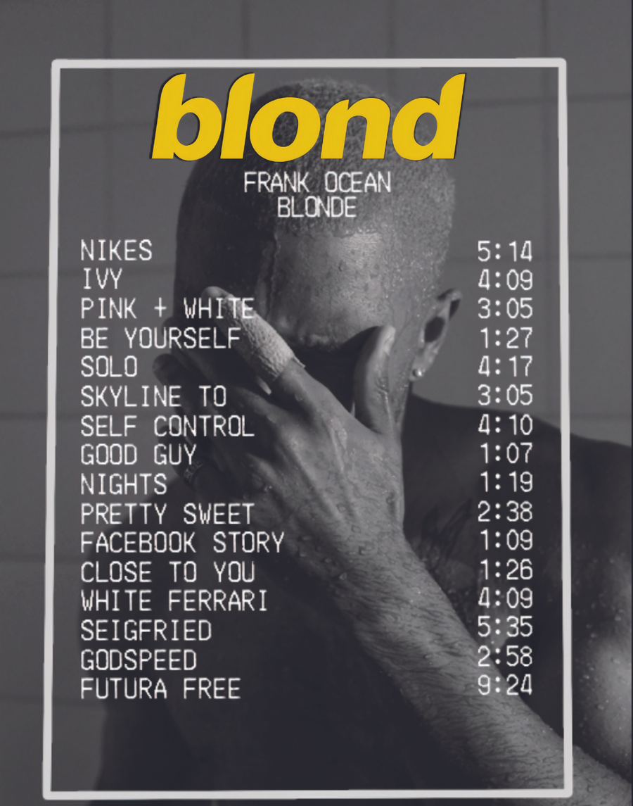 BLOND RECEIPTS POSTER – PosterFi