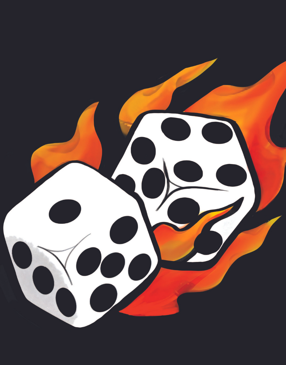 FIRE DICE POSTER – PosterFi