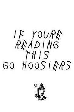 GO HOOSIERS POSTER – PosterFi