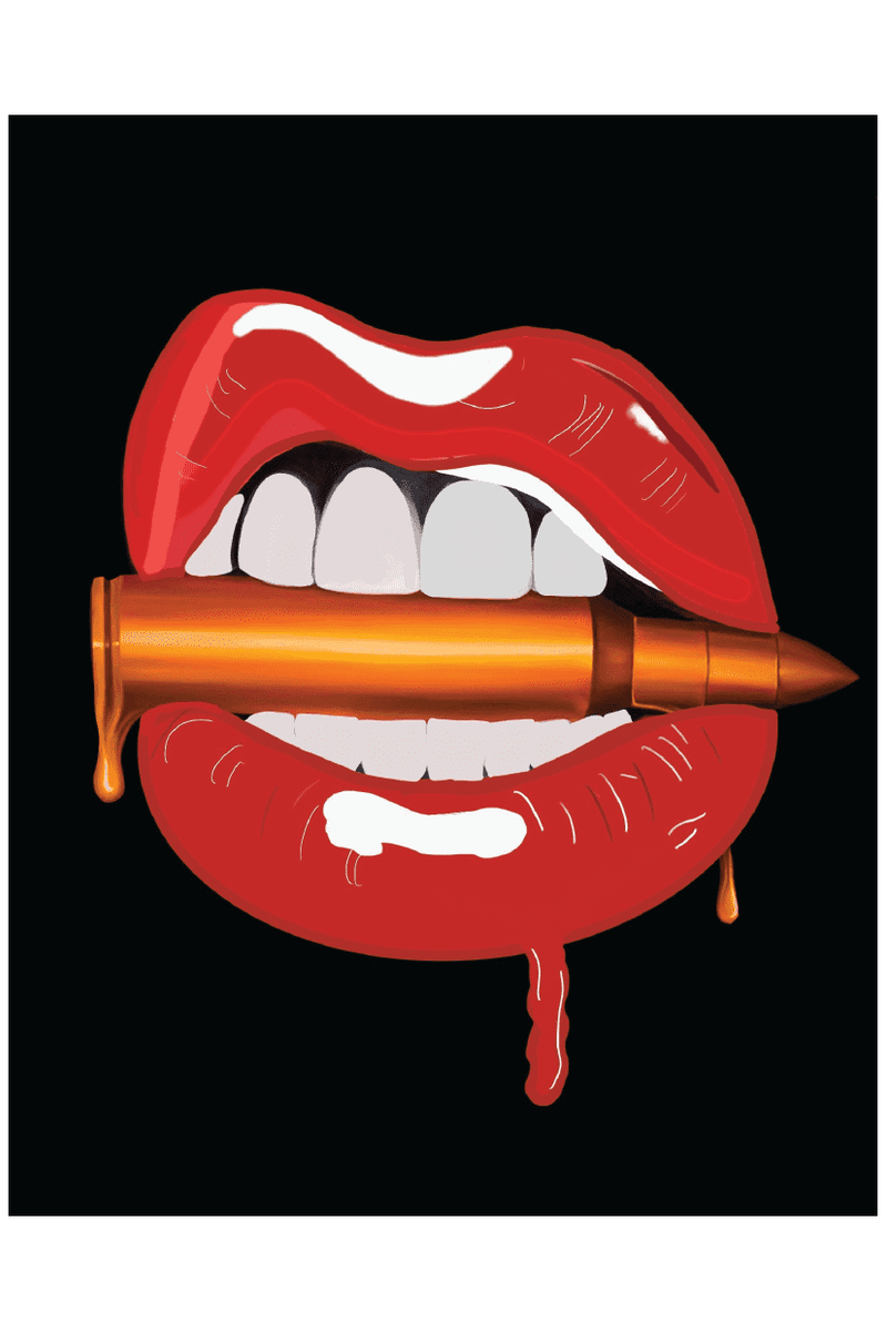 LIP BULLET POSTER – PosterFi