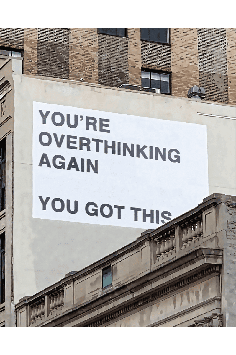 OVERTHINKING POSTER – PosterFi