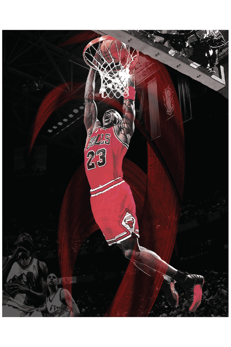 RED MJ POSTER | PosterFi